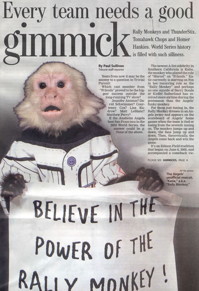 Believe in the power of the rally monkey! - NASIOC